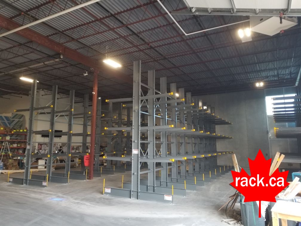 Cantilever Racks for Unconventional Fulfillment Center Storage